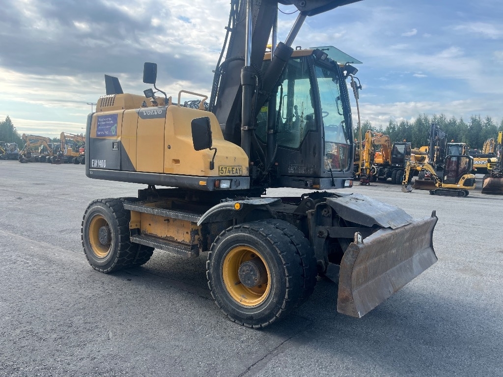 Volvo EW 140 D / Pyörittäjä, Rasvari, Lämmitin - Wheeled Excavators ...