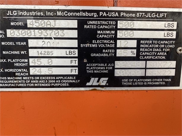 JLG 450 AJ
