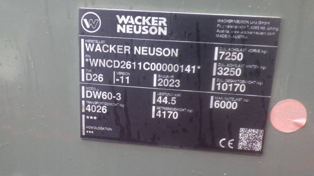 Wacker Neuson DW60-3 - Site dumpers - Products - Wacker Neuson