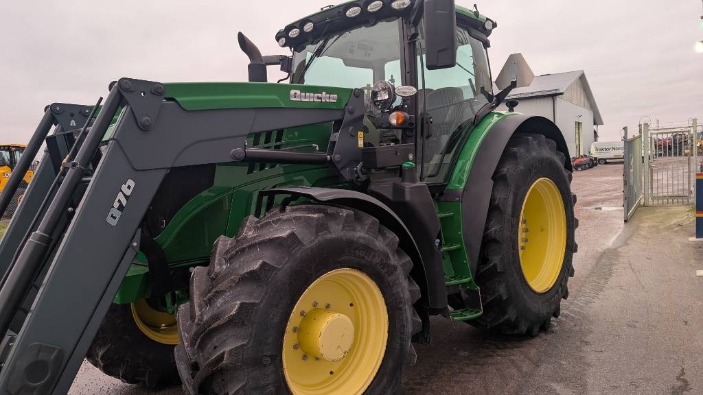 John Deere 6195 R Quicke Q76 St.BM, GPS - Traktorer - Lantbruk ...