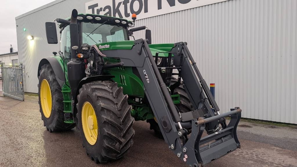 John Deere 6195 R Quicke Q76 St.BM, GPS - Traktorer - Lantbruk ...