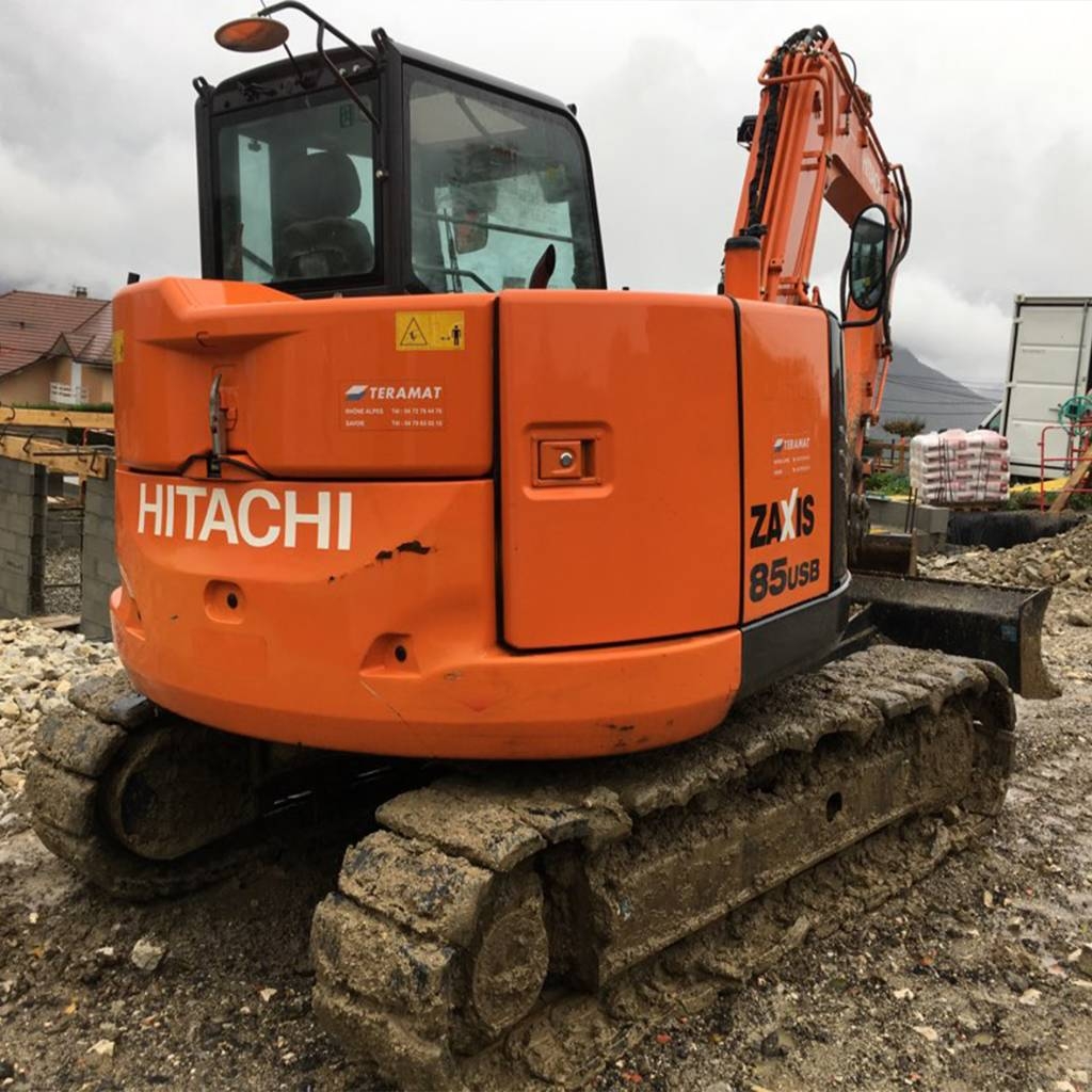Hitachi ZX85USB - Mini excavators 7t - 12t - Construction Equipment ...