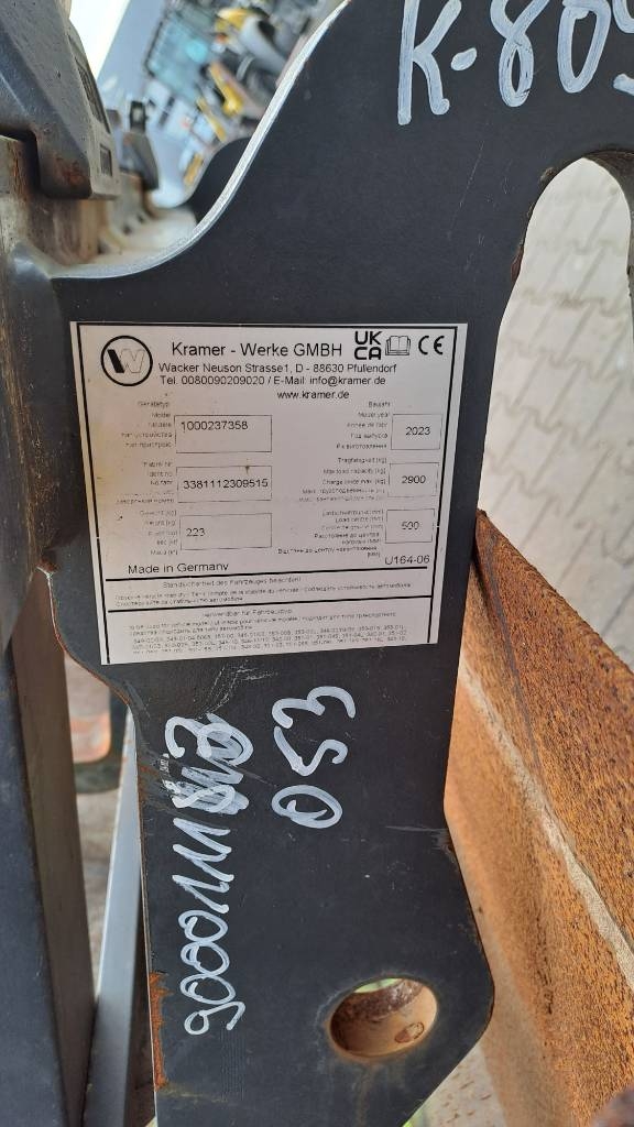 Kramer 8095 - Wheel Loaders - Products - Wacker Neuson