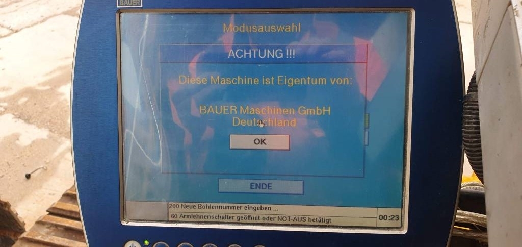 Bauer / RTG RG 25 S rig.plus - Rammgeräte / Hämmer - Baumaschinen ...