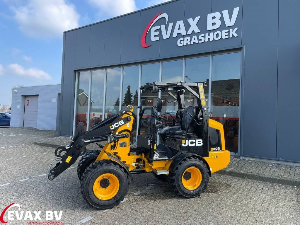 JCB 403 SmartPower - Wielladers - Grondverzet en bouwmachines - Evax BV