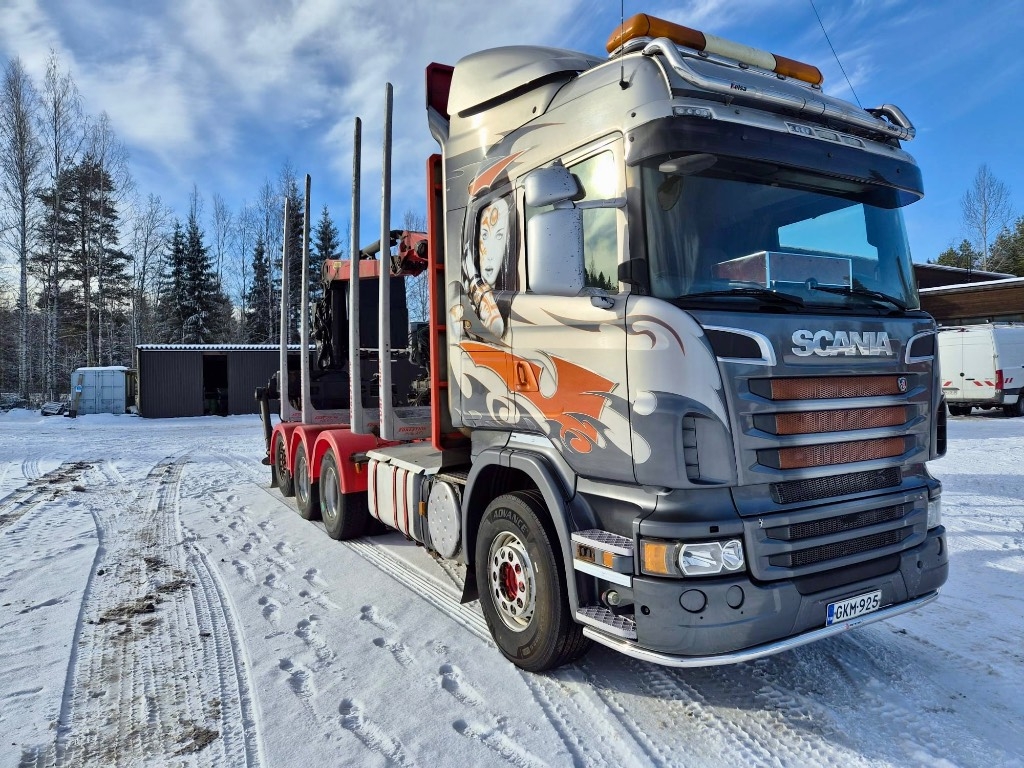 Scania R620 V8 palfinger nosturilla - Puuautot - Kuljetuskalusto ...