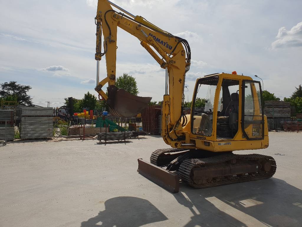 Komatsu PC75 - Midi excavators - Construction Equipment - Komatsu Used ...