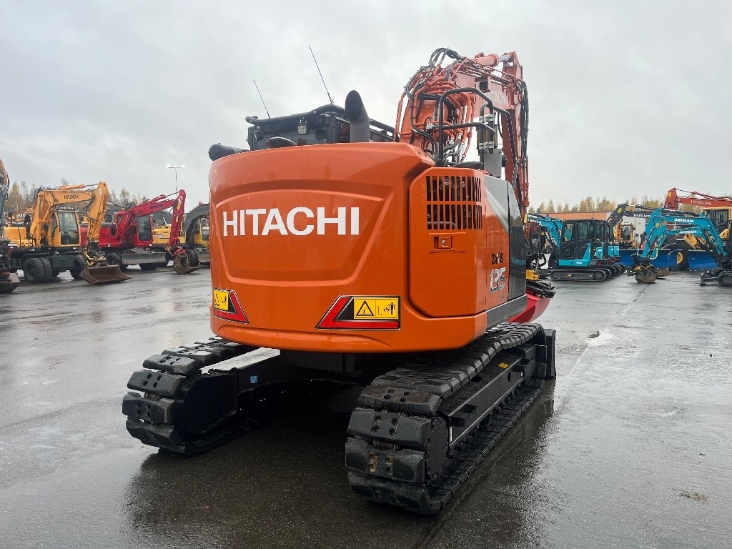 Hitachi ZX 135 US-7 / Engcon+Pihdit, Kauha, Rasvari, HIENO - Crawler ...
