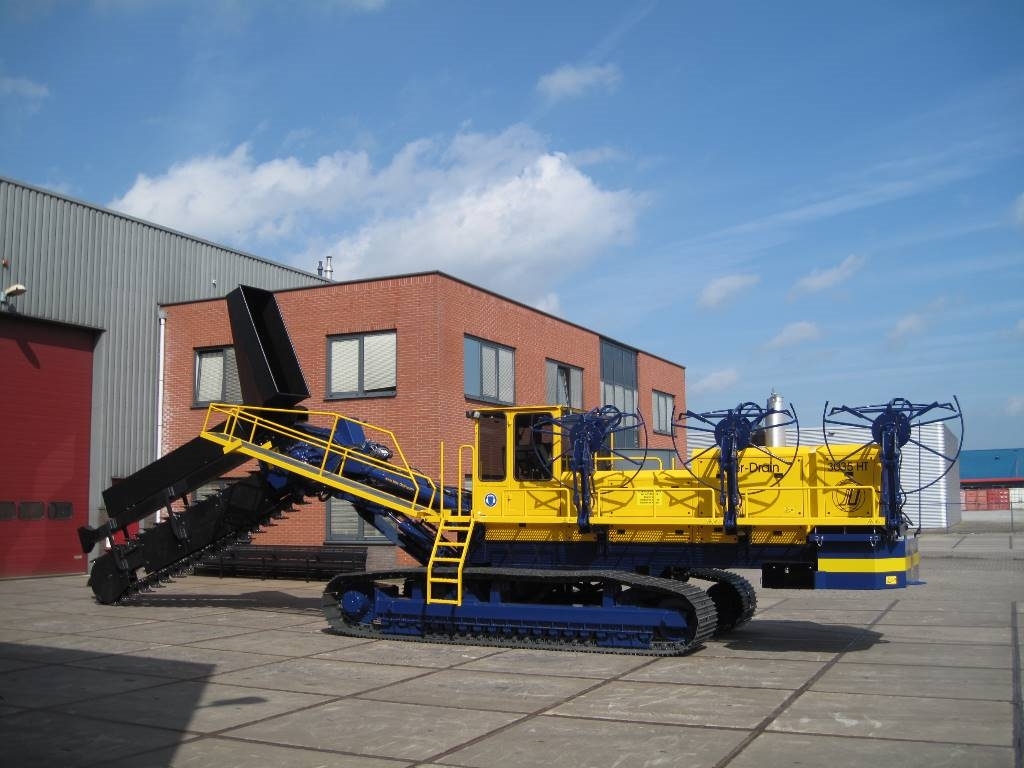 Used Interdrain Inter-Drain dewatering / deep drainage trenchers ...