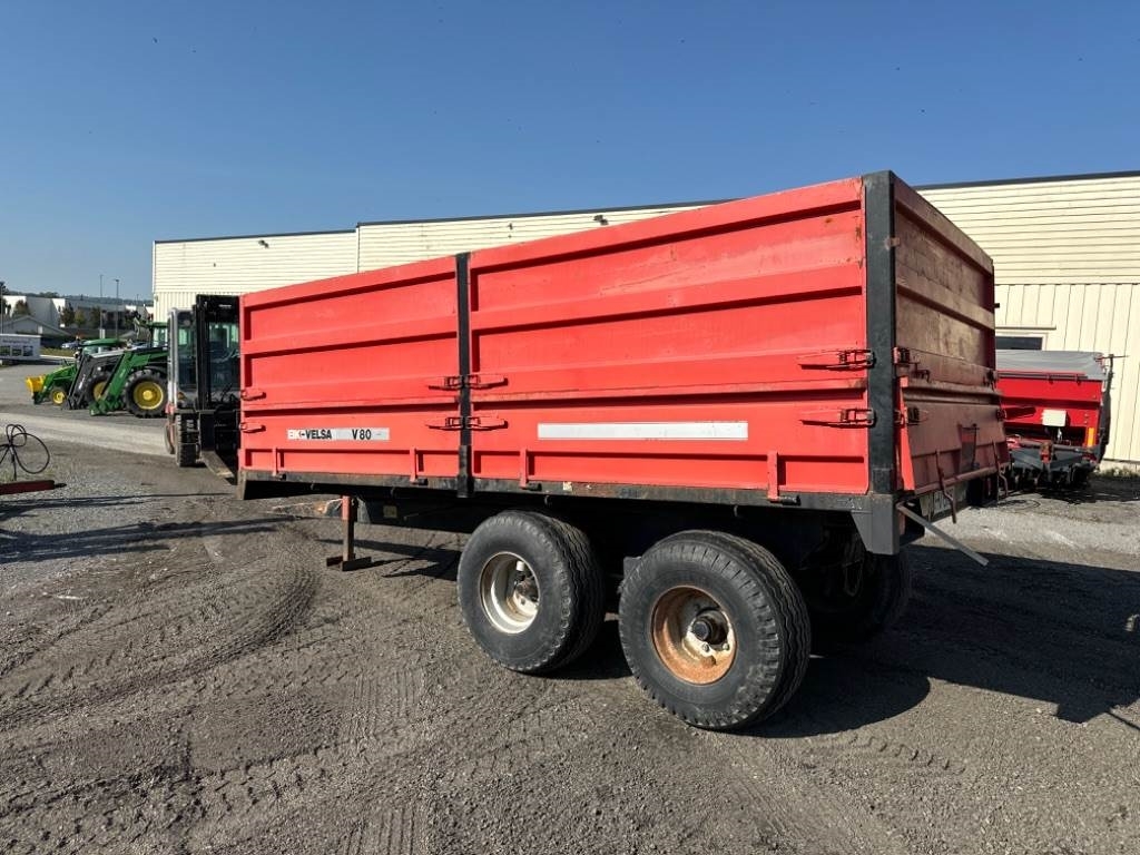 Velsa V80 - Grain / Silage Trailers - Agriculture - Danish Agro Machinery