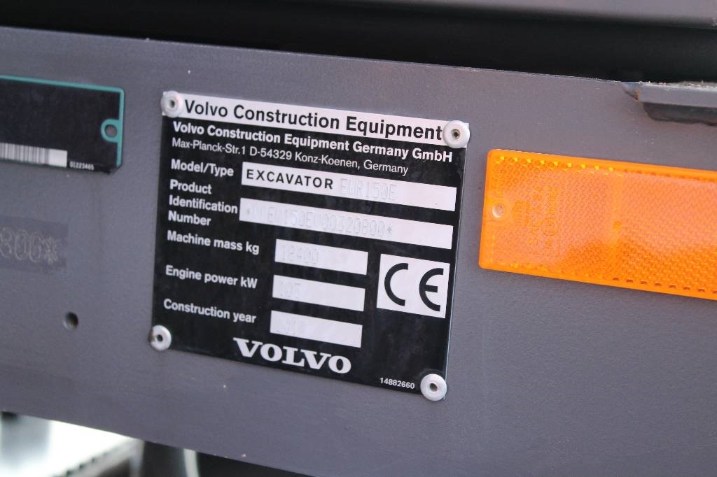 Volvo EWR 150 E / Engcon, Kauha , Rasvari - Wheeled Excavators ...