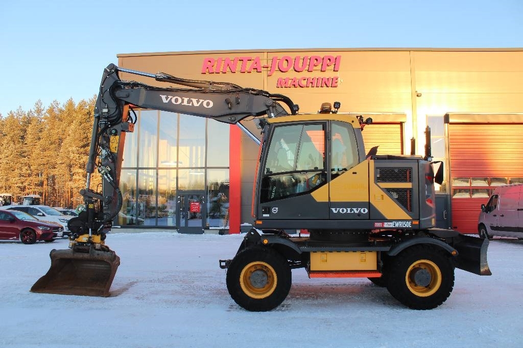 Volvo EWR 150 E / Engcon, Kauha , Rasvari - Wheeled Excavators ...