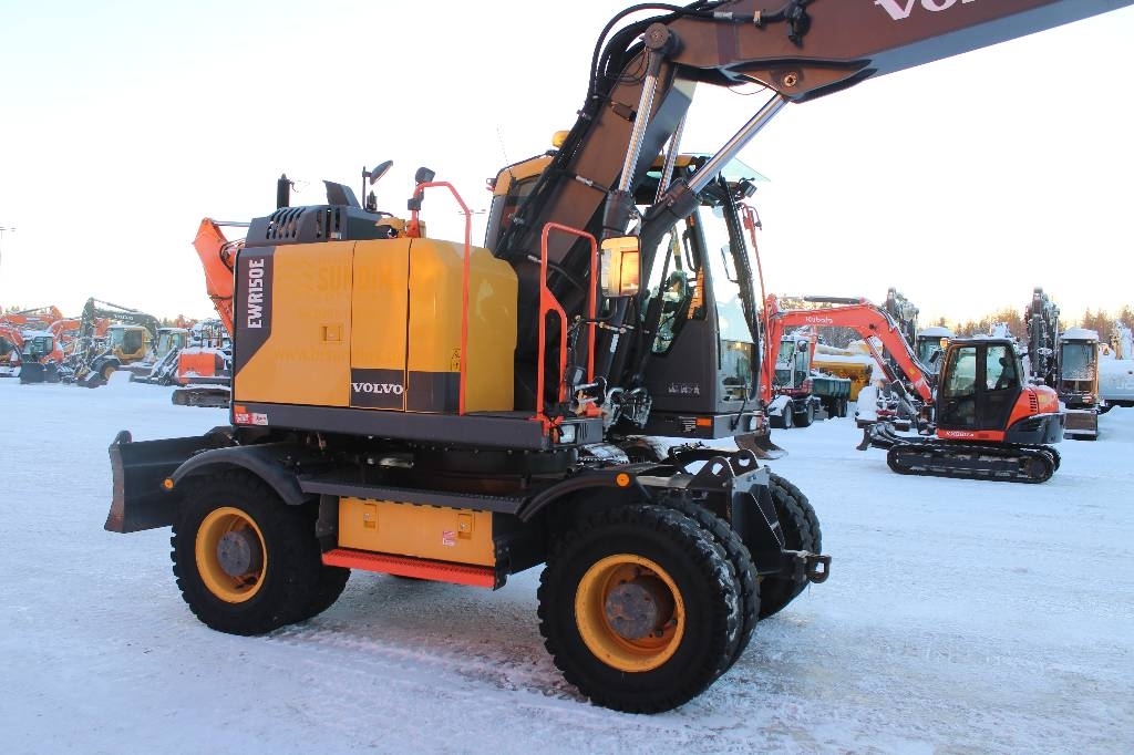 Volvo EWR 150 E / Engcon, Leica 3D, Rasvari, ym! - Wheeled Excavators ...