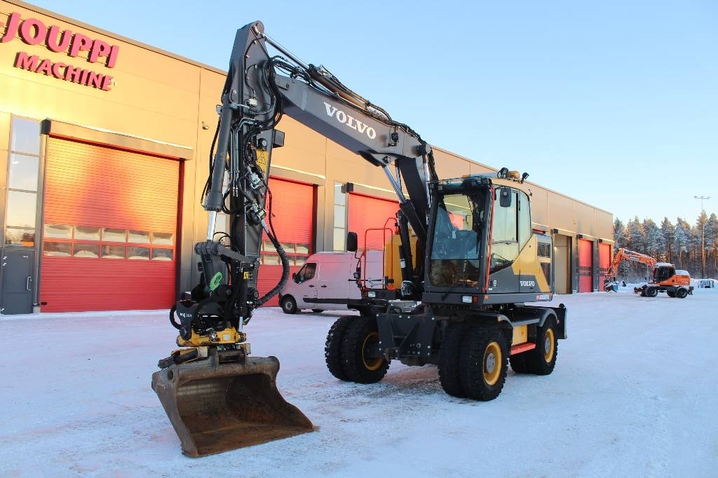 Volvo EWR 150 E / Engcon, Leica 3D, Rasvari, ym! - Pyöräkaivinkoneet ...