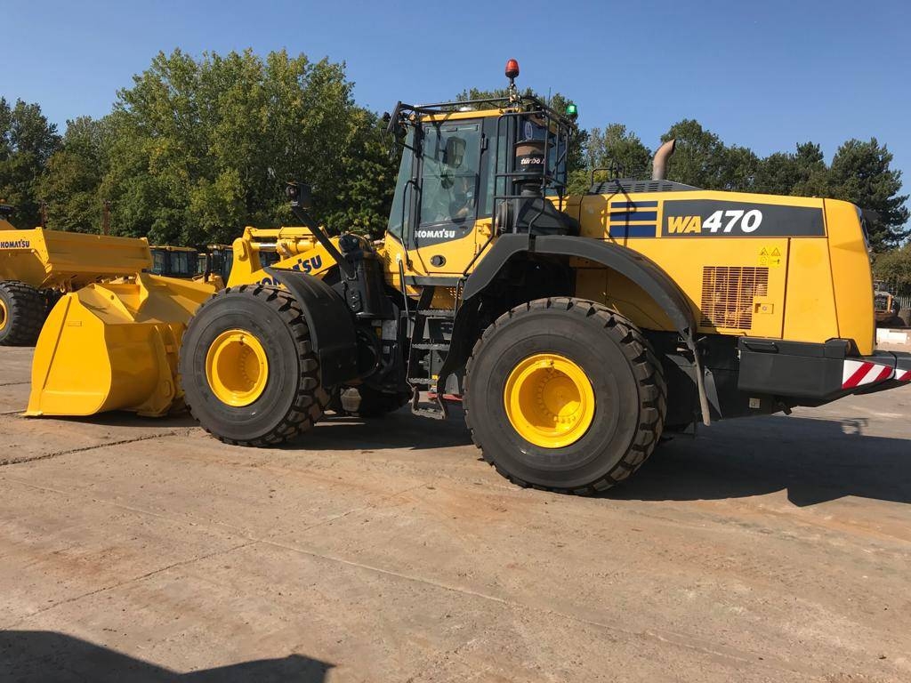 Komatsu WA470-8 - Wheel loaders - Construction - Marubeni Komatsu