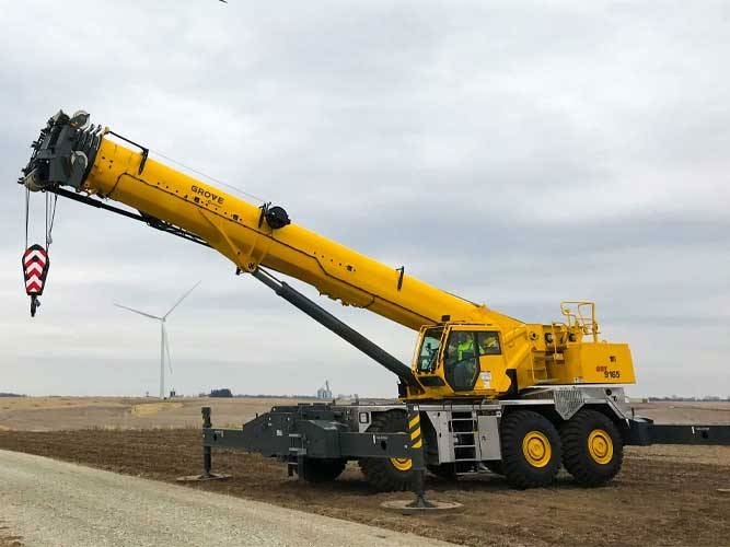 Grove GRT 9165 - Rough Terrain Cranes - Manitowoc Used Cranes