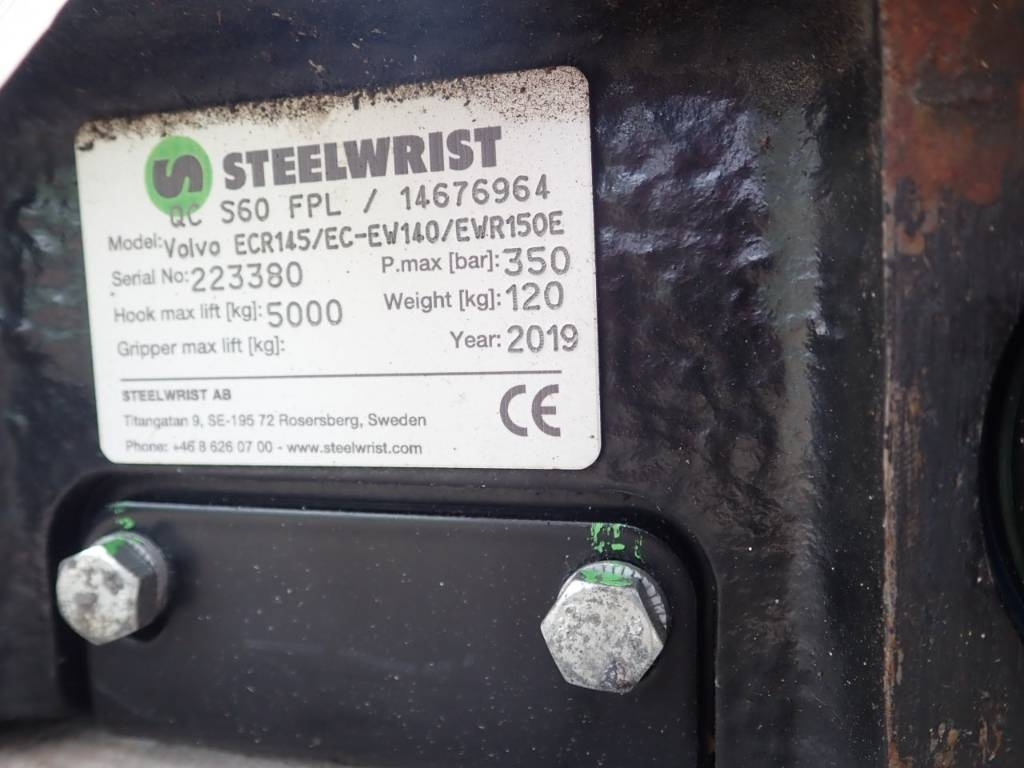 Steelwrist Hydr. Schnellwechsler S60 FPL - Quick Connectors ...