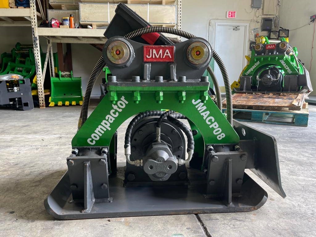 JM Attachments Plate Compactor for Kobelco SK75, SK80