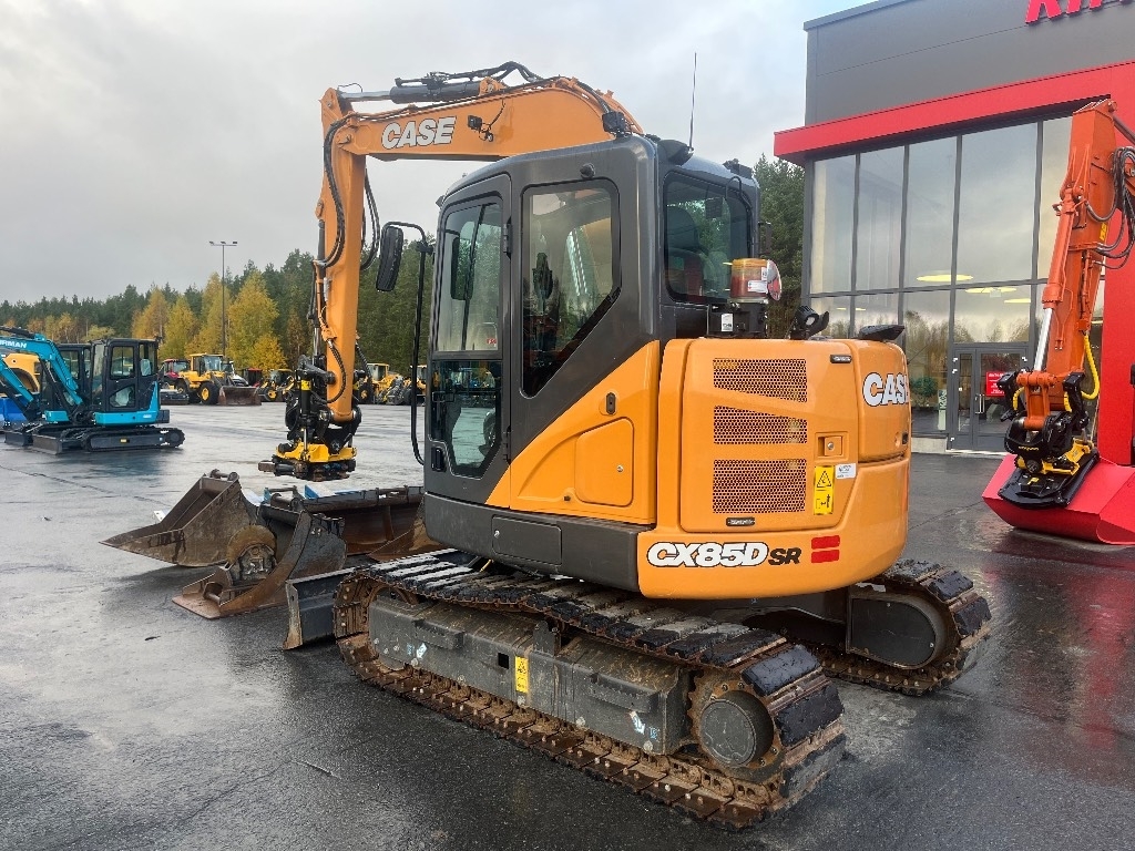 CASE CX 85 D / Engcon, Paljon työlaitteita! - Mini excavators 7t - 12t - Construction Equipment ...