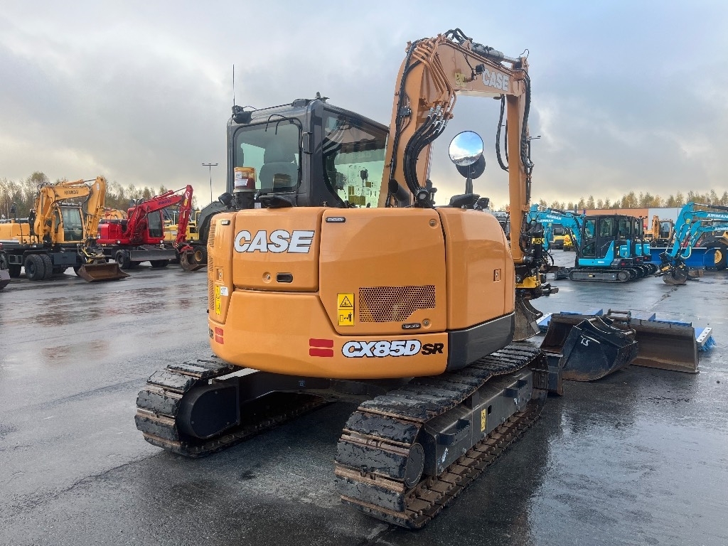 CASE CX 85 D / Engcon, Paljon työlaitteita! - Mini excavators 7t - 12t ...
