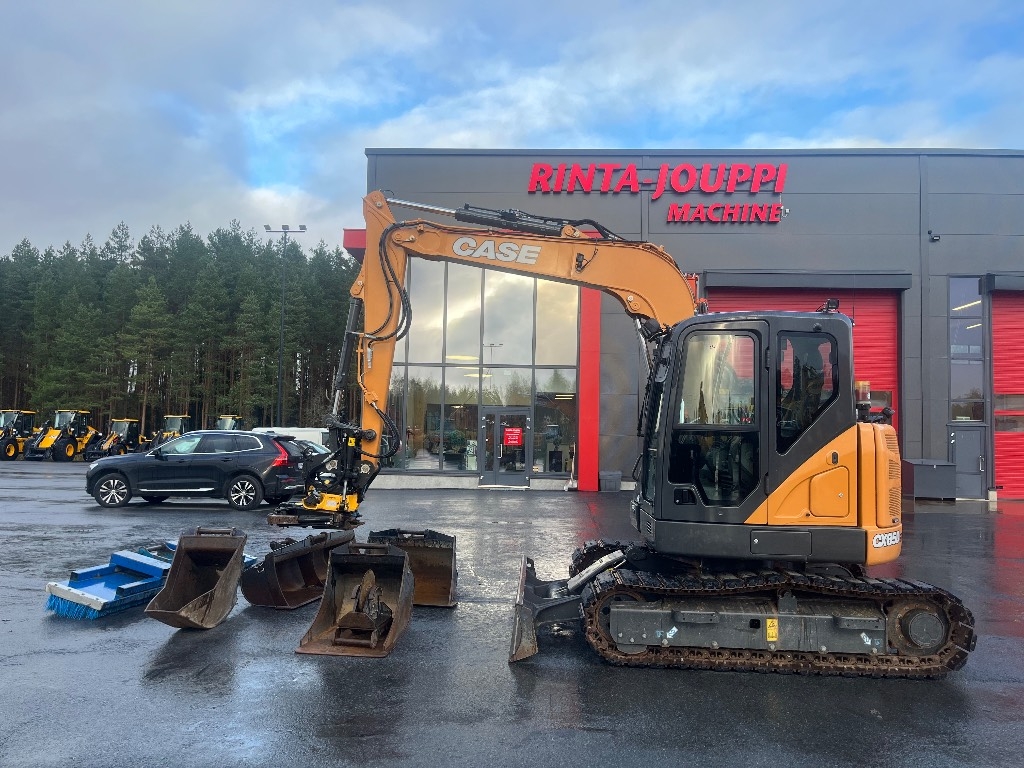 CASE CX 85 D / Engcon, Paljon työlaitteita! - Mini excavators 7t - 12t ...