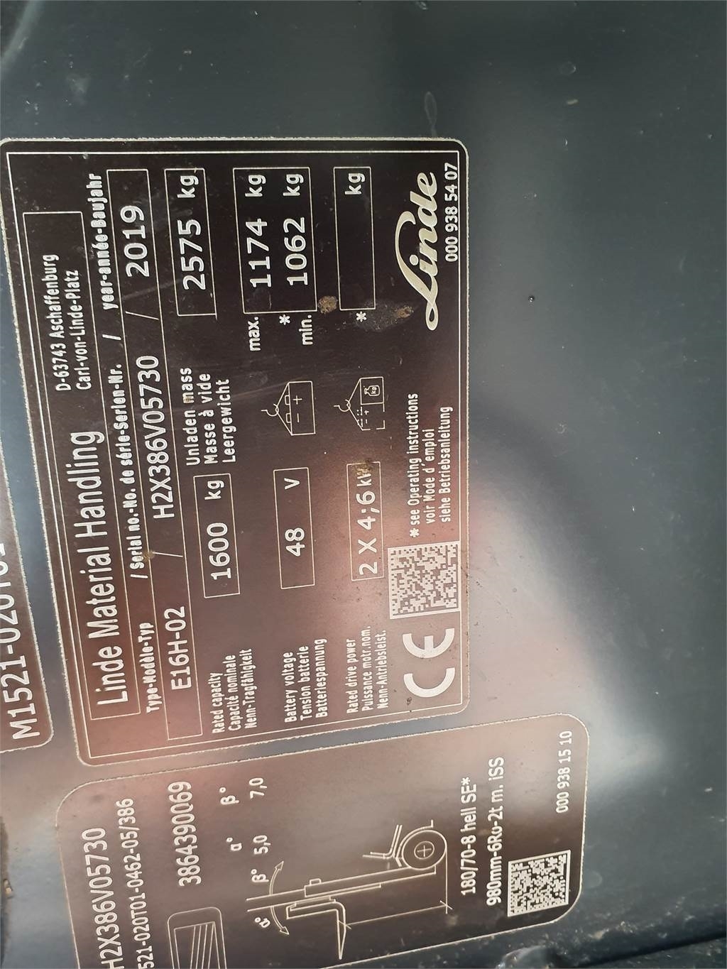 Linde E16 - Elektro-Stapler - Flurförderzeuge - Beutlhauser