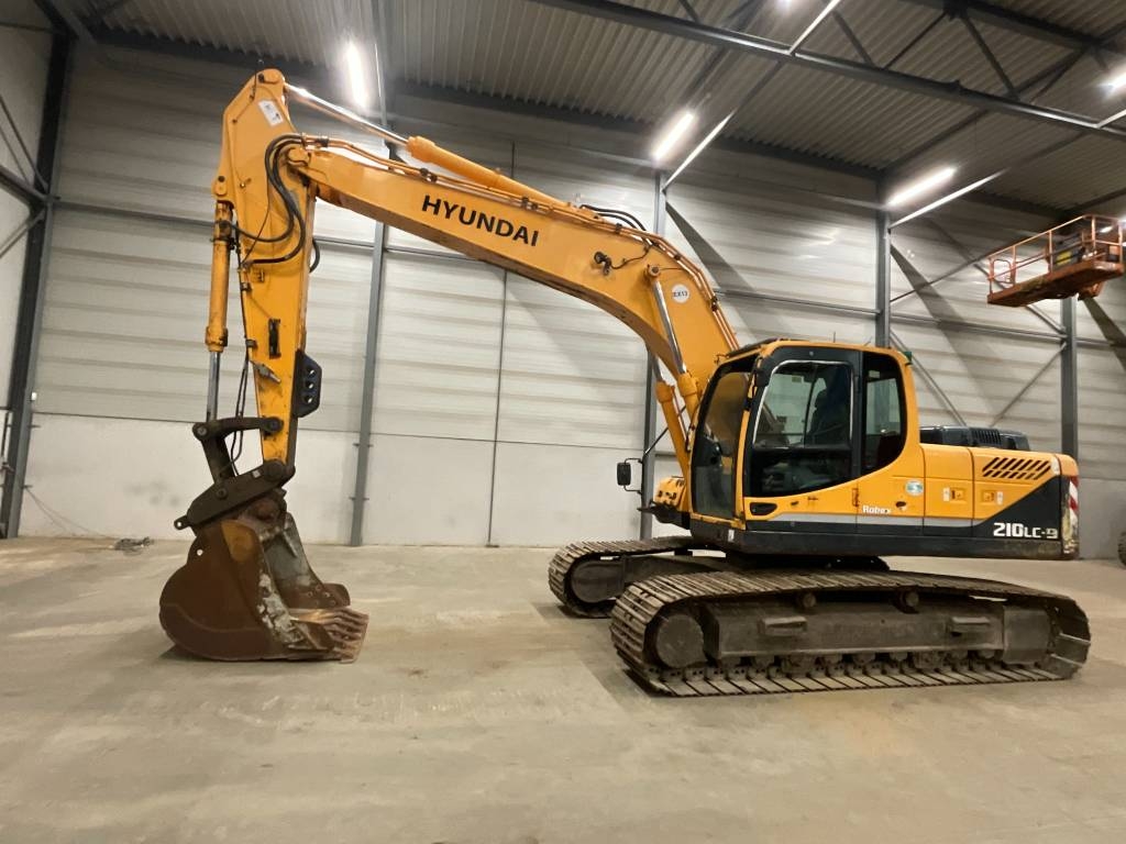 Hyundai Robex 210 LC-9 - Rupsgraafmachines - Bouw - Geuens Machinery