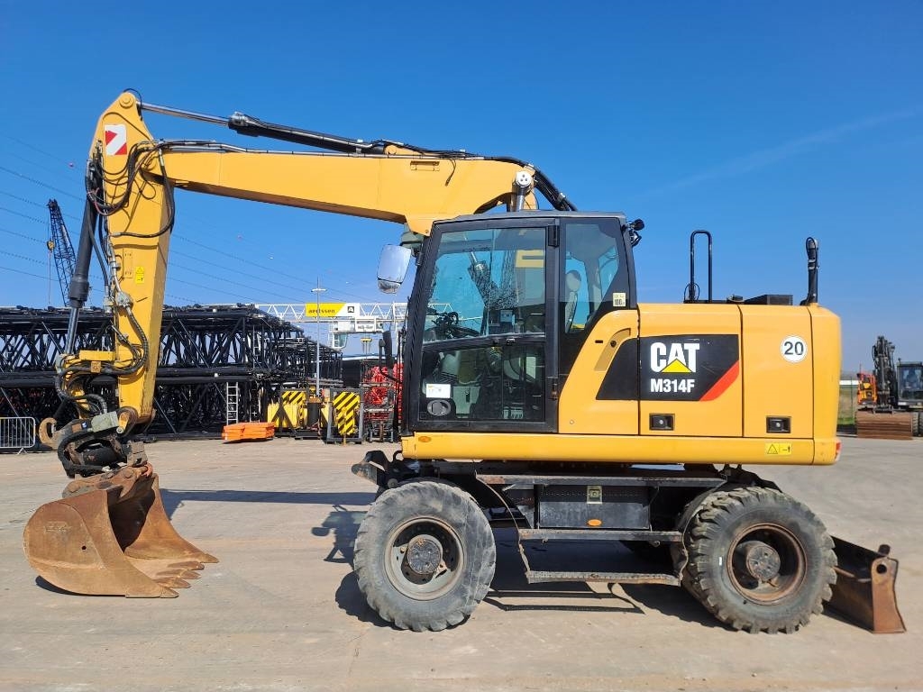 CAT M314F - Wheeled excavators - Construction - Aertssen Trading
