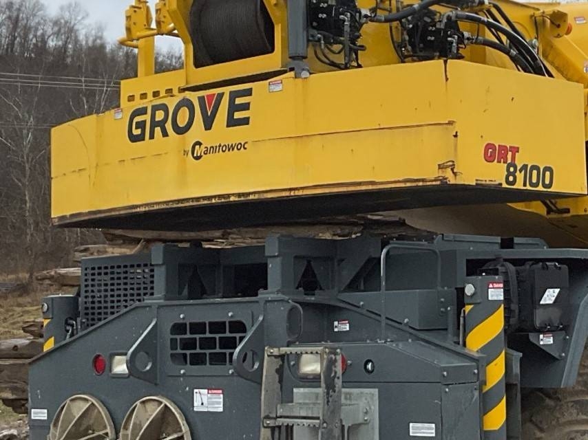 Grove GRT8100 - Rough Terrain Cranes - Manitowoc Used Cranes