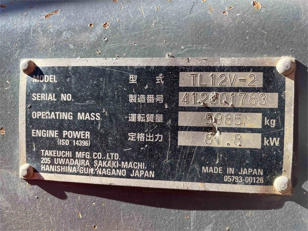 Takeuchi TL12V2