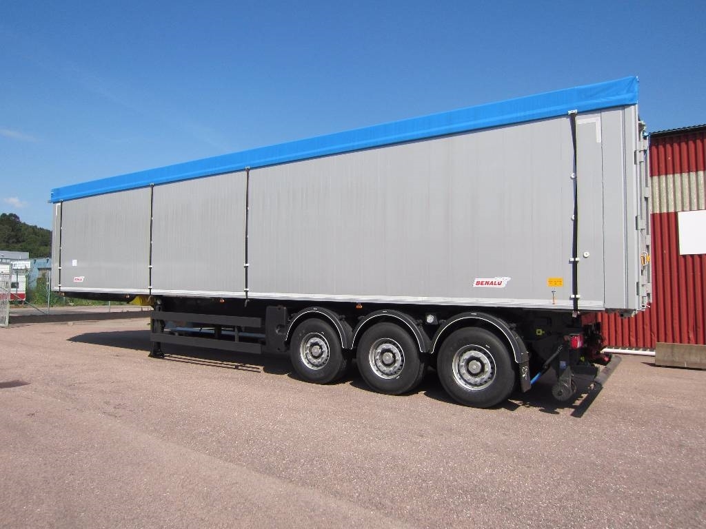 Used Benalu OPTILINER 25,25m grain / Hopper / Tipper Trailers Year ...