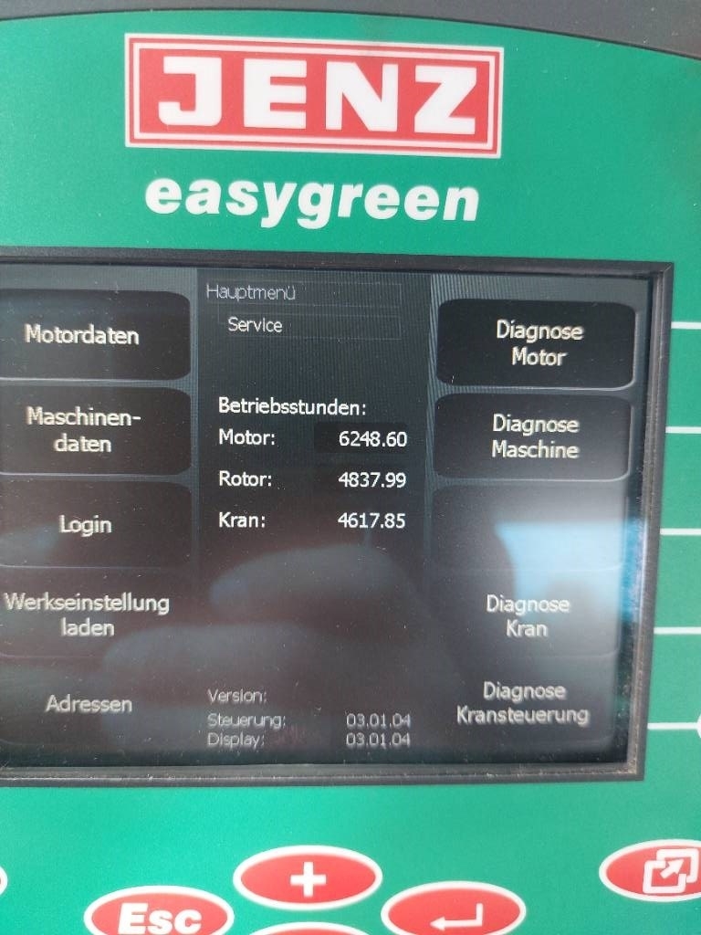 JENZ HEM 821 DQ hybrid - Hacker - Forstmaschinen - JENZ GmbH