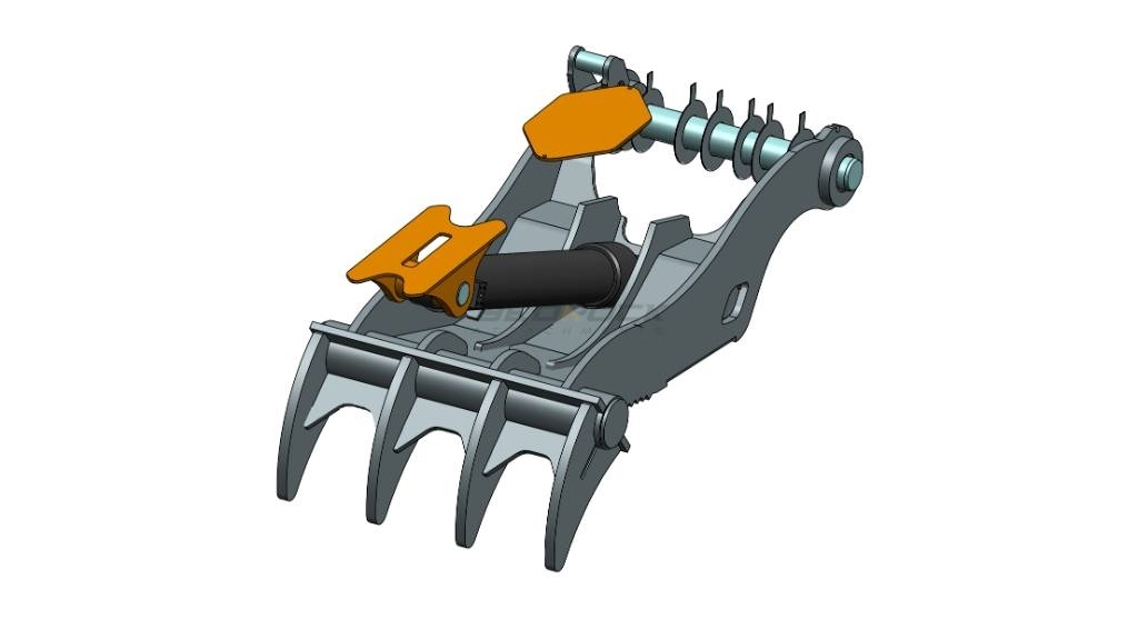 CAT 4 TEETH PARTIAL ROTATION THUMB 60” PIN GRABBER 345