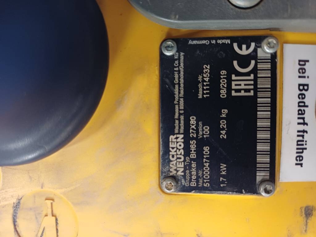 Wacker Neuson BH65 - Hämmer - Produkte - Wacker Neuson
