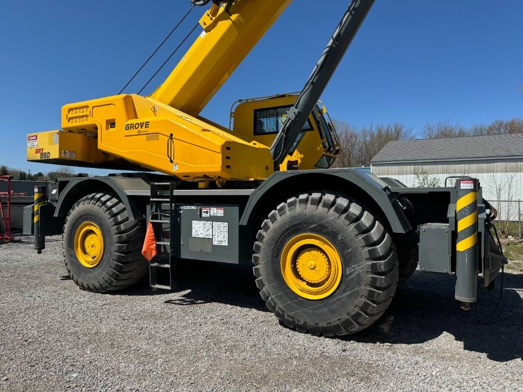 Grove GRT880 - Rough Terrain Cranes - Manitowoc Used Cranes