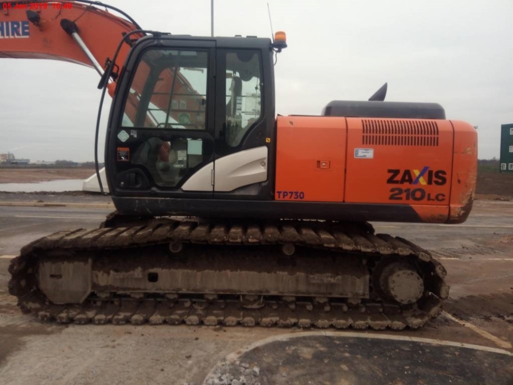 Hitachi ZX 210 LC-5 B - Crawler excavators - Construction - Thomas ...