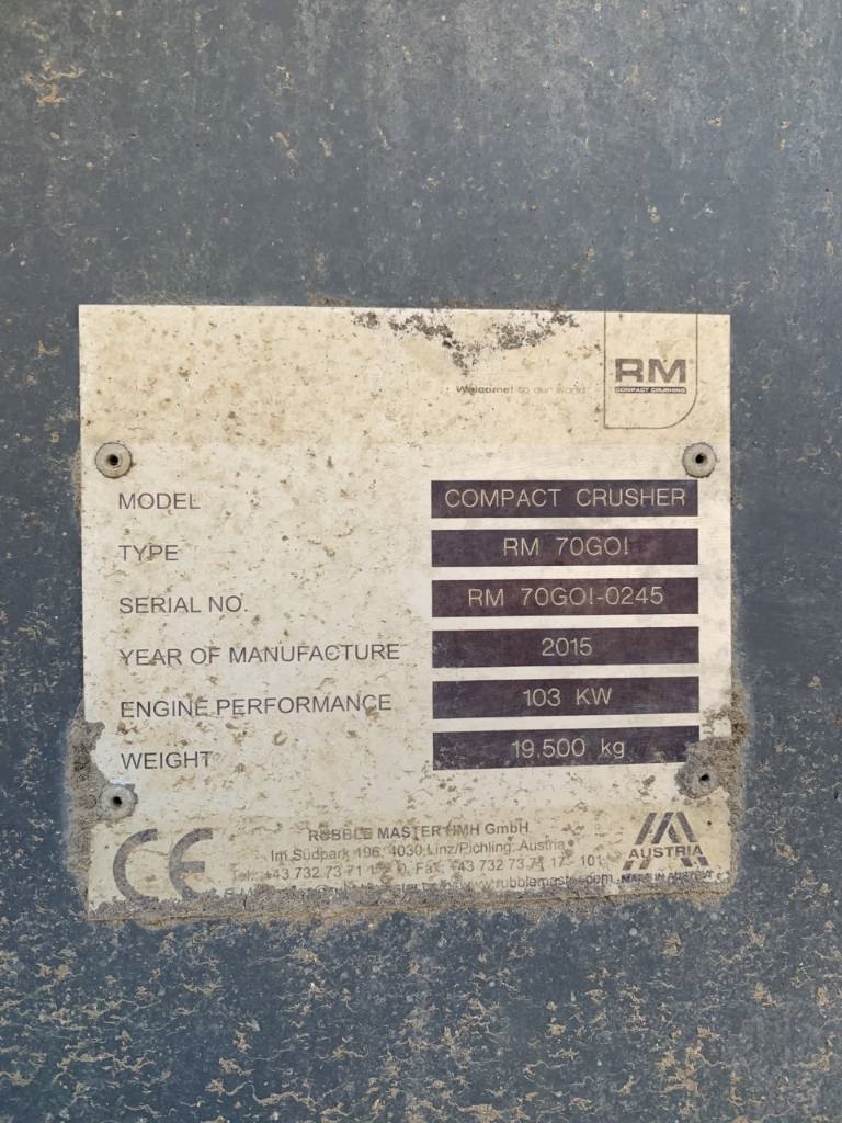 Rubble Master RM70GO