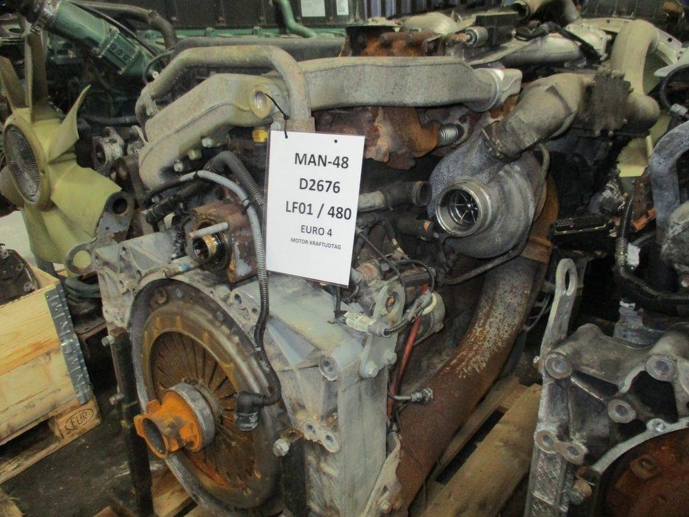 MAN D2676 LF01 / 480 HP - PTO ENGINE !! - Motorer - Transport - K.N ...