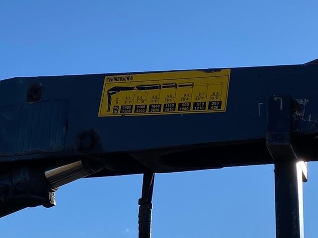 Hiab Crane Pipe Arm Handler on Cat 312 Undercarraige Hi