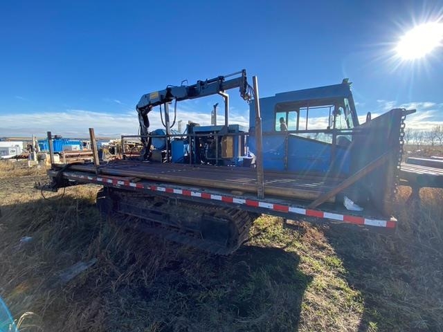 Hiab Crane Pipe Arm Handler on Cat 312 Undercarraige Hi