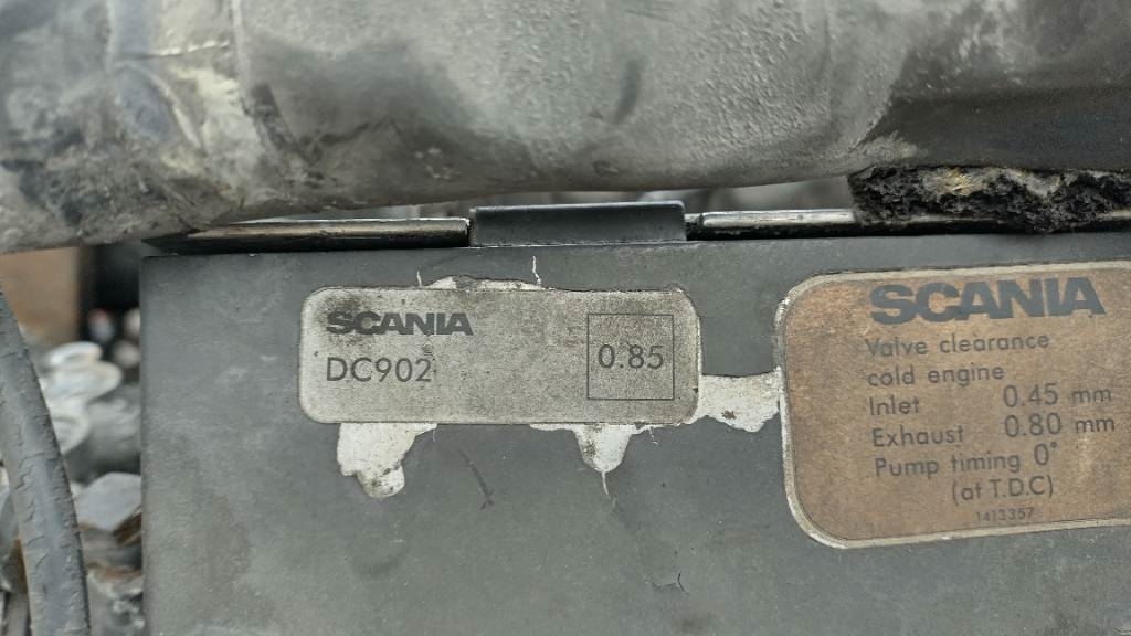 Scania DC9 02 täydellinen edc moottori - Moottorit - Kuljetuskalusto ...