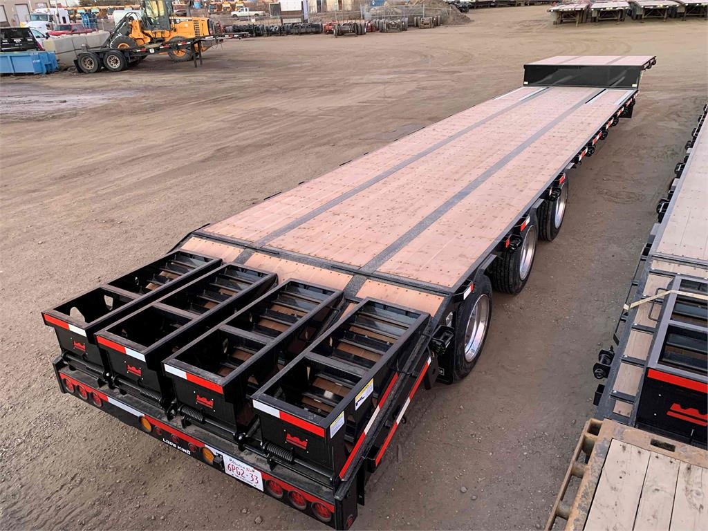 Lode King 53' Tridem Step Deck with Ramps