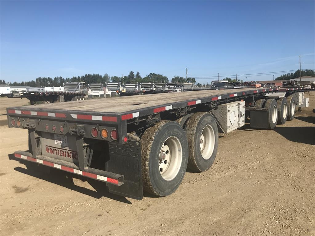 Manac Super B Flat Deck Trailer