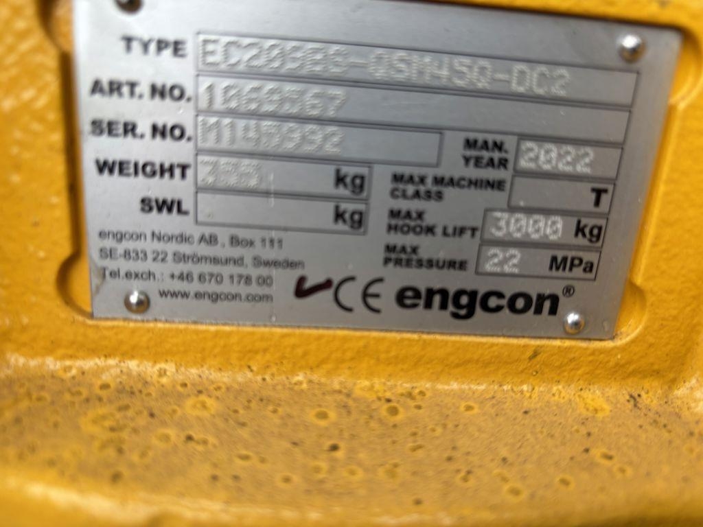 Engcon ENGCON - Snelkoppelingen - Overige Grondverzet - Occasions – Geert-Jan de Kok B.V.