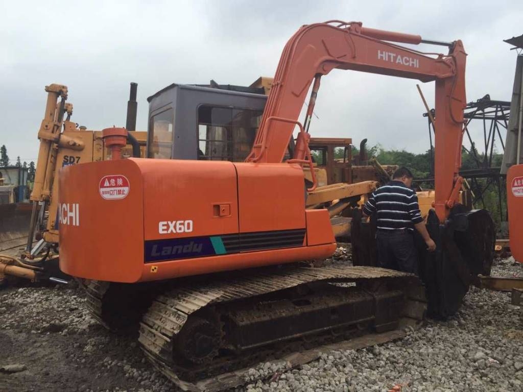 Used Hitachi EX60 mini excavators