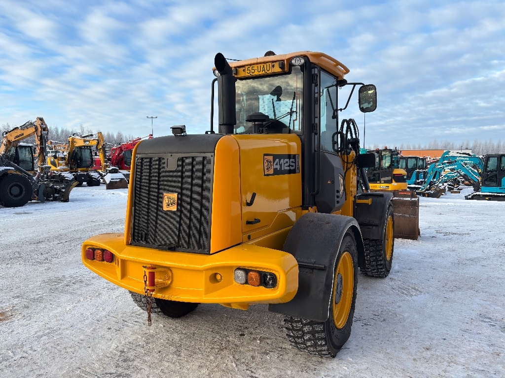 JCB 412 S Agri / Kauha, Hyd. Piikit, Rasvari, 50km/h - Wheel Loaders ...