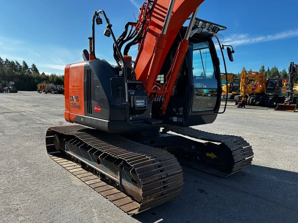 Hitachi ZX 135 US / 3D, Pyörittäjä, Rasvari, Lämmitin! - Crawler ...