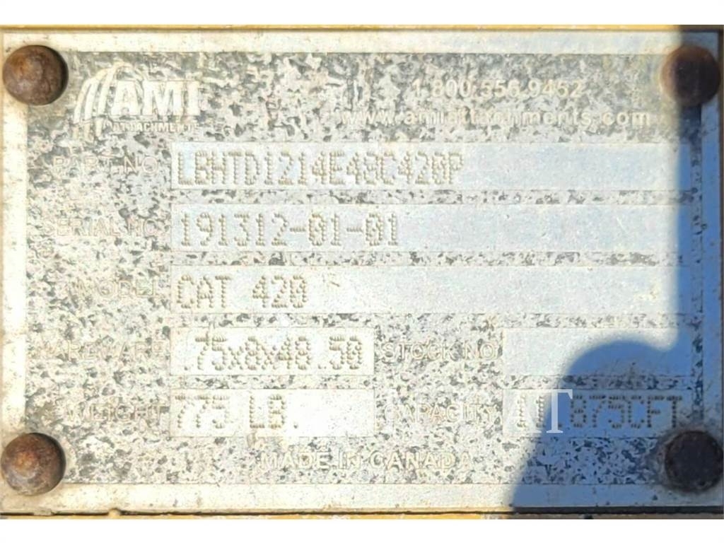 AMI AttachmentsT BHL 48 TILT BUCKET