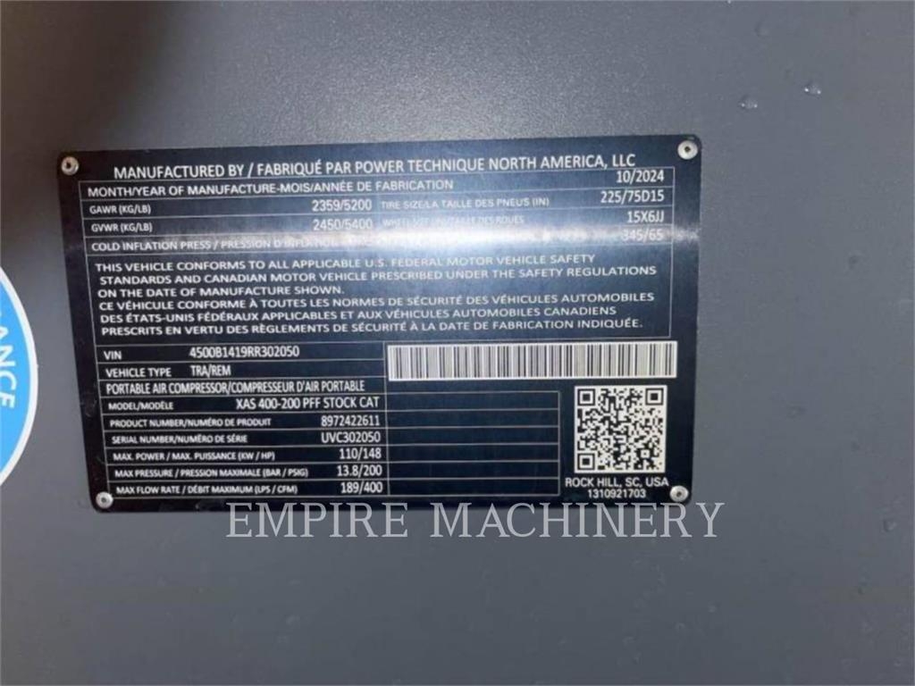 2024 Atlas Copco XAS400CD For Sale - 67,000 USD | Cat Used