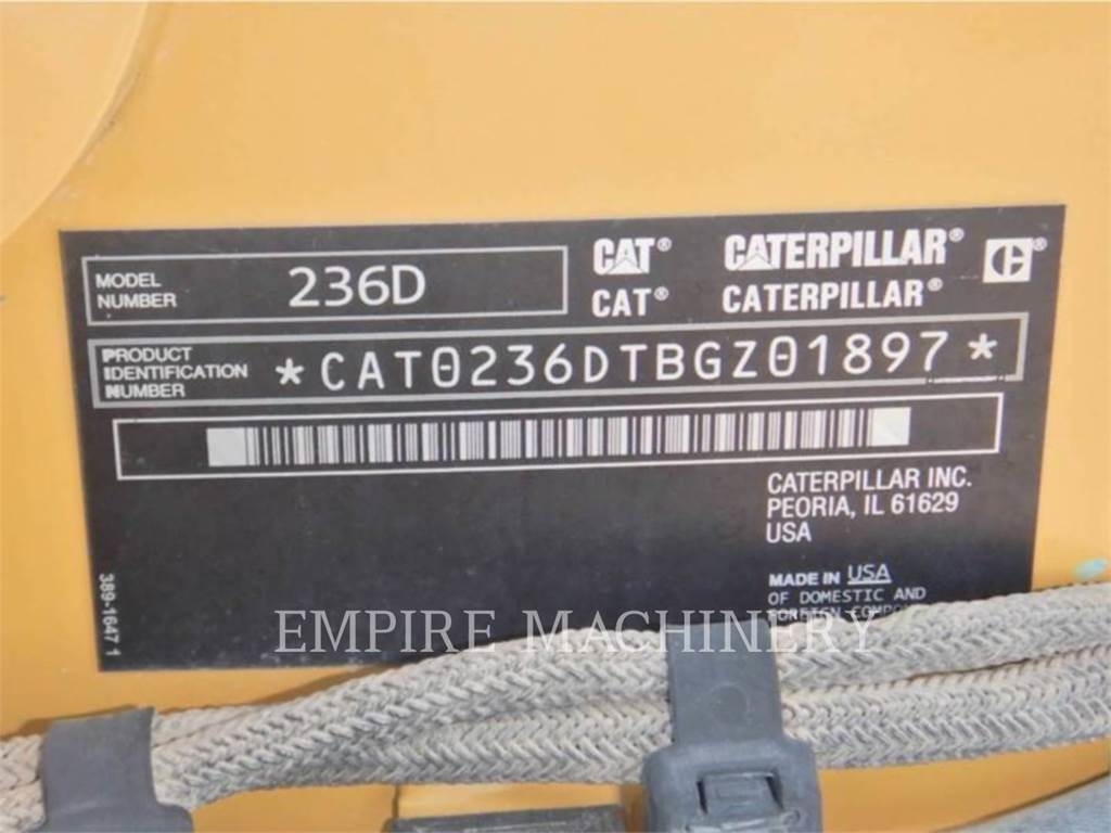 2015 CAT 236D CA For Sale - 34,211 USD | Cat Used